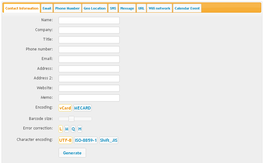 Bootstrap Qr Generator Php Script By Egyfirst Codester