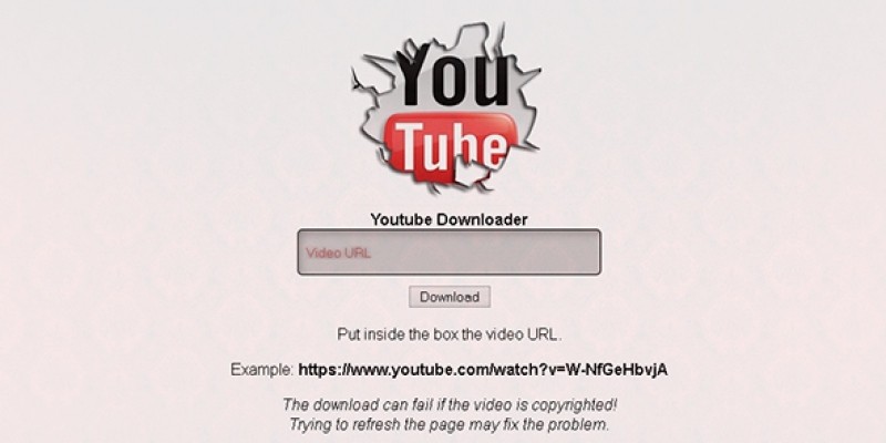 Youtube Downloader PHP Script by Adriancs35 | Codester