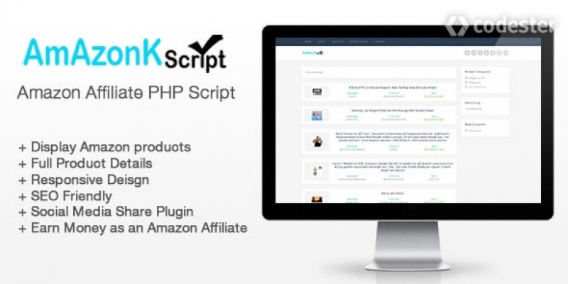 Amazonk - Amazon Affiliate PHP Script by Davidws | Codester