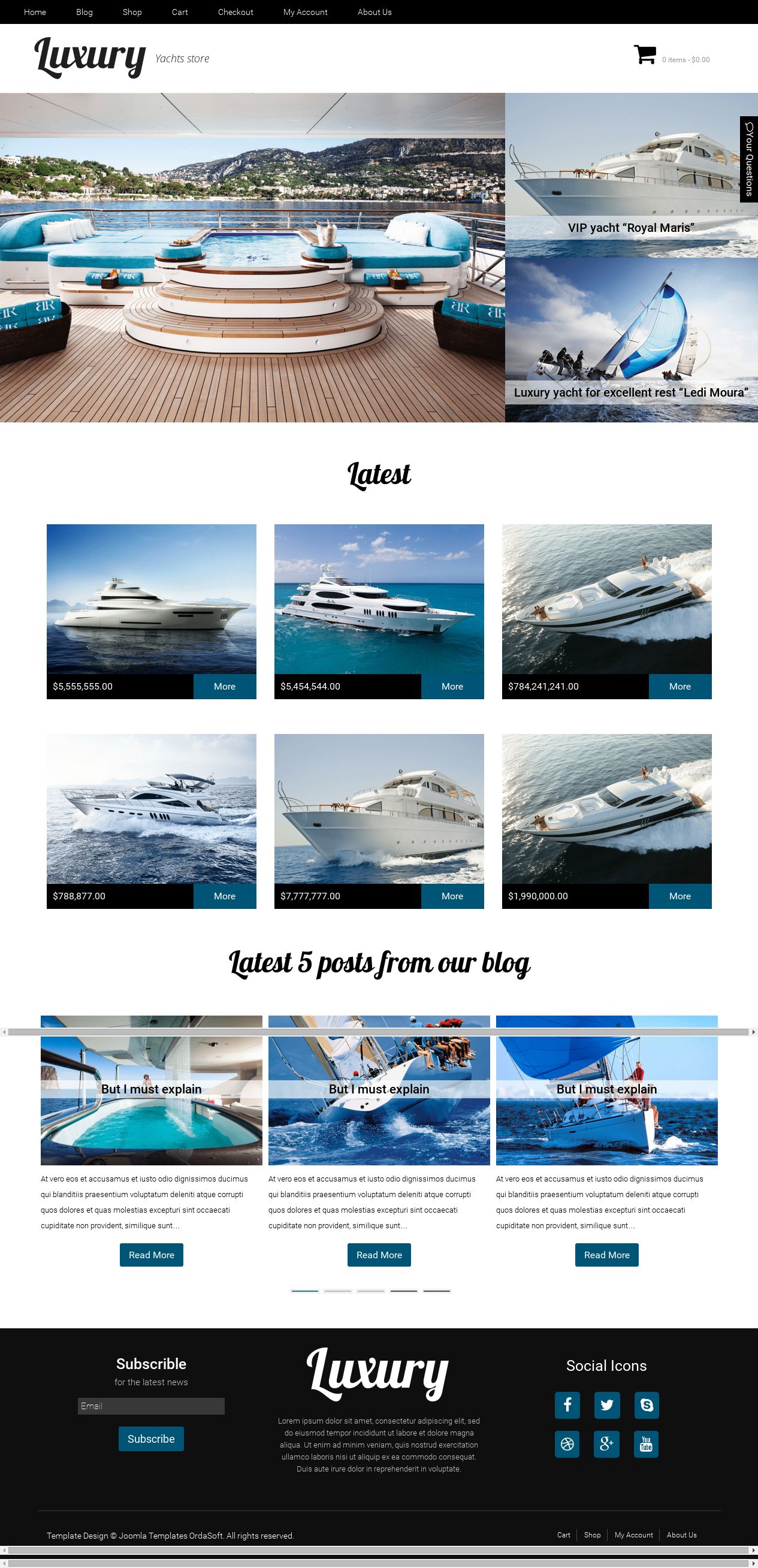 Luxury - WooCommerce WordPress Theme by OrdaSoft | Codester