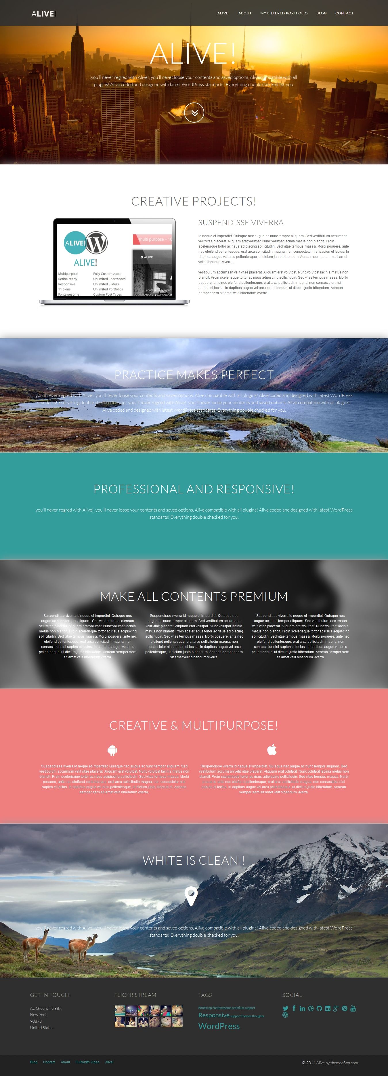 Alive - Multipurpose Responsive WordPress Theme by Themeofwp | Codester