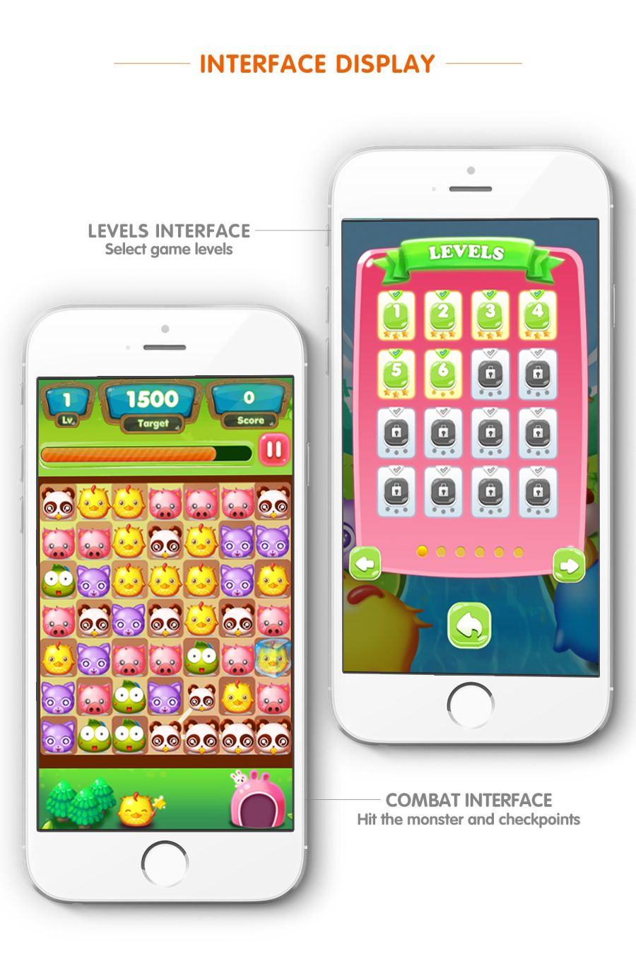 Zuba Cute Match 3 Unity Game Source Code By Djhoangtuong Codester