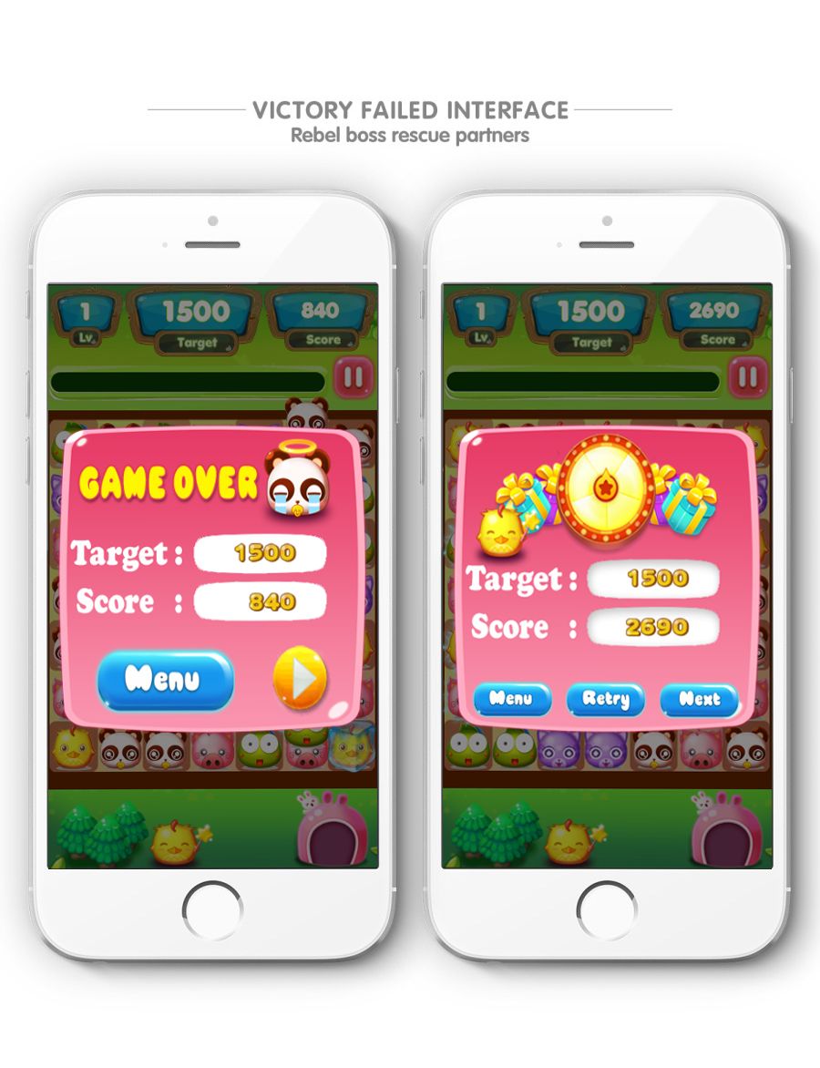 Zuba Cute Match 3 - Unity Game Source Code by Djhoangtuong | Codester