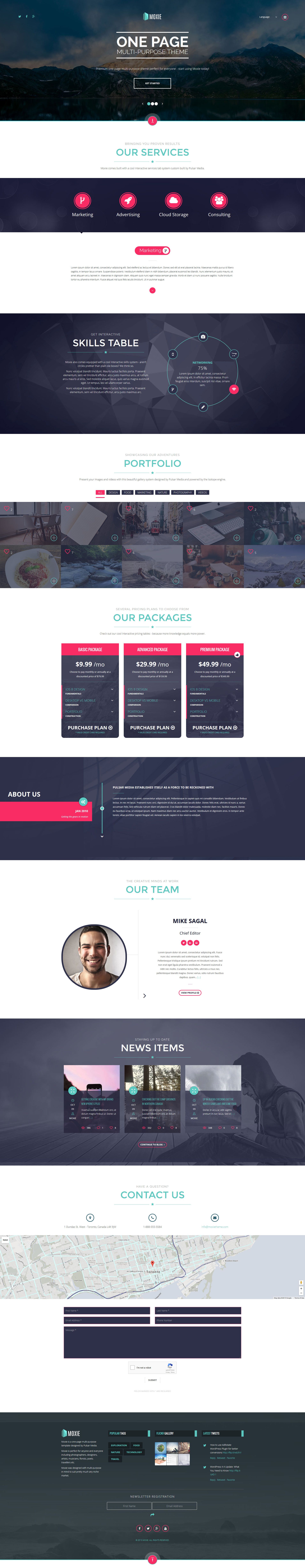 Moxie - Multi-Purpose WordPress theme by MicroThemes | Codester