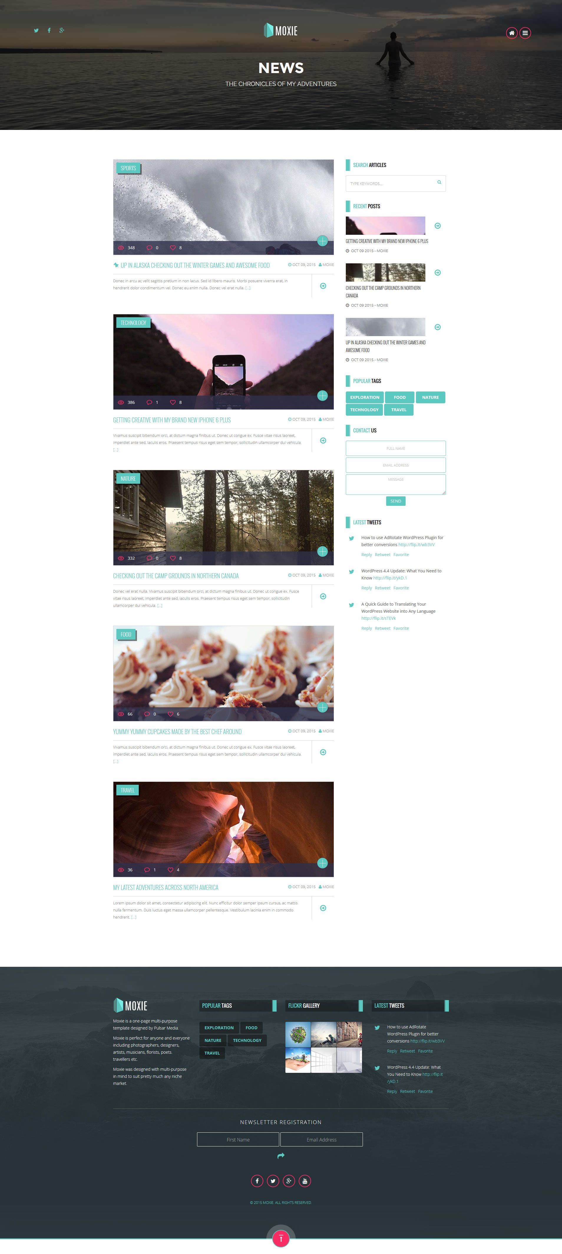 Moxie - Multi-Purpose WordPress theme by MicroThemes | Codester