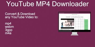 YouTube MP4 Downloader Script by Theveloper | Codester