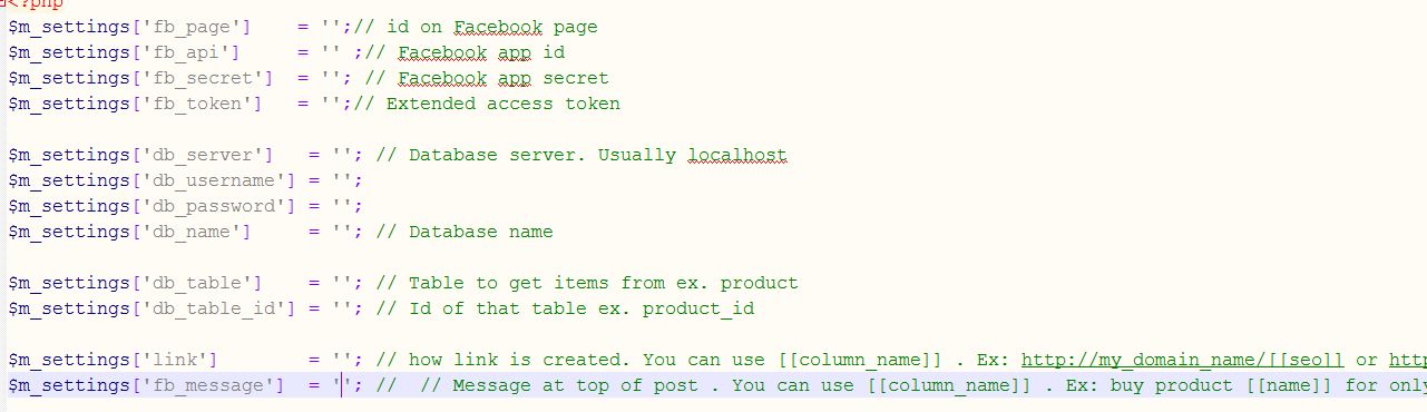 Facebook Auto Post PHP Script by Dalibor1 | Codester