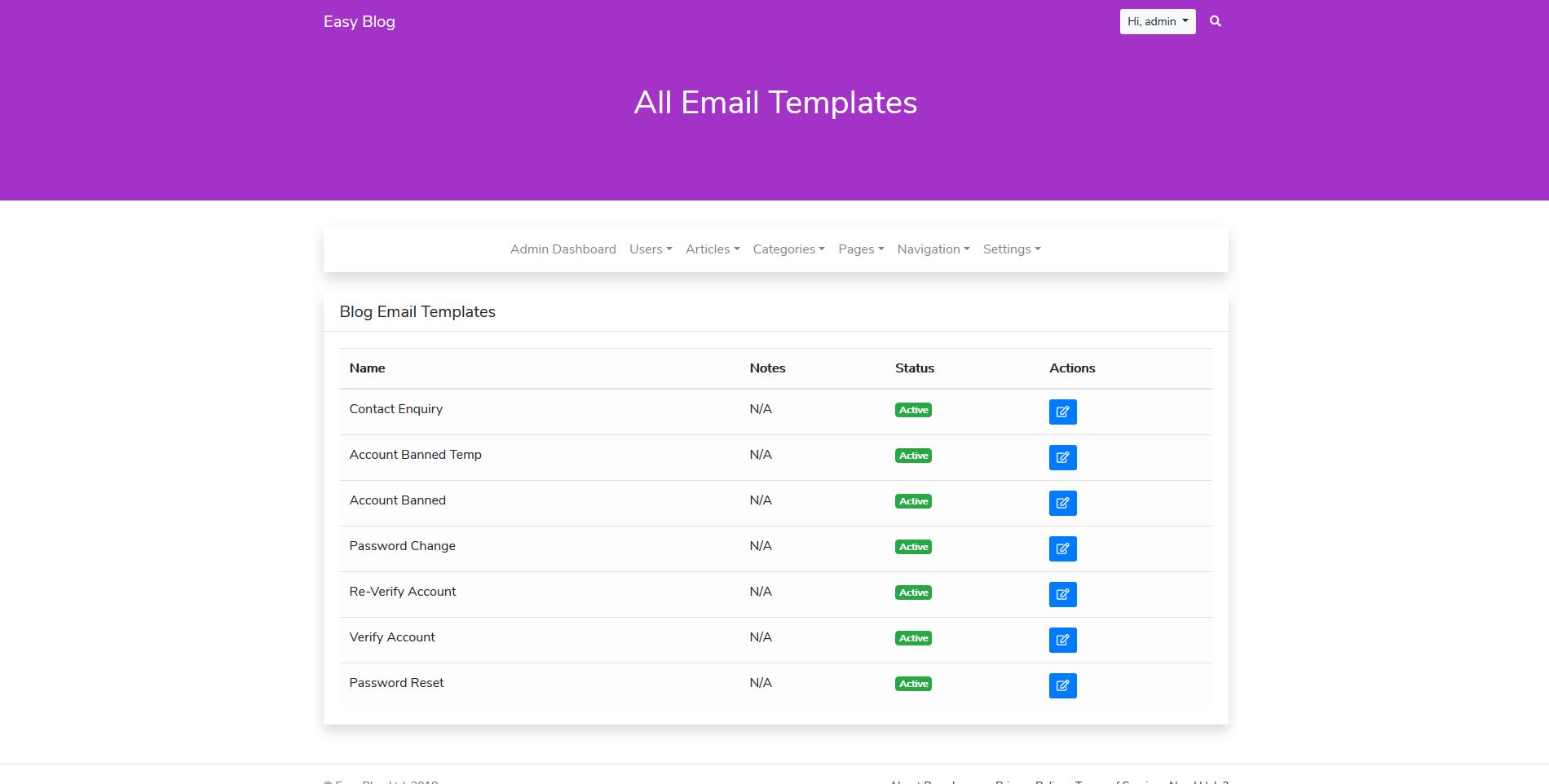 Easy Blog Php Script By Chewiscripts Codester 