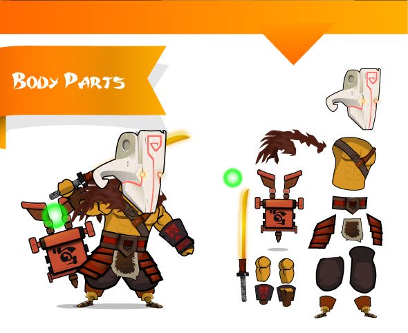 Juggernaut 2D Game Character Sprites by HamzaCavus | Codester