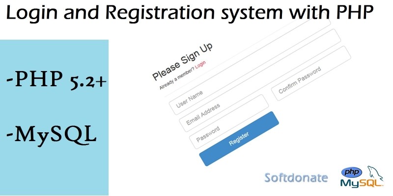 Login And Registration System PHP by Fabbioanjos | Codester