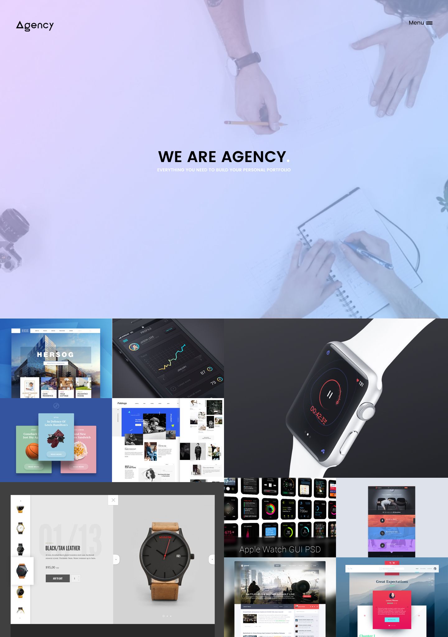 Jada - Creative Portfolio HTML Template by ThemeToro | Codester