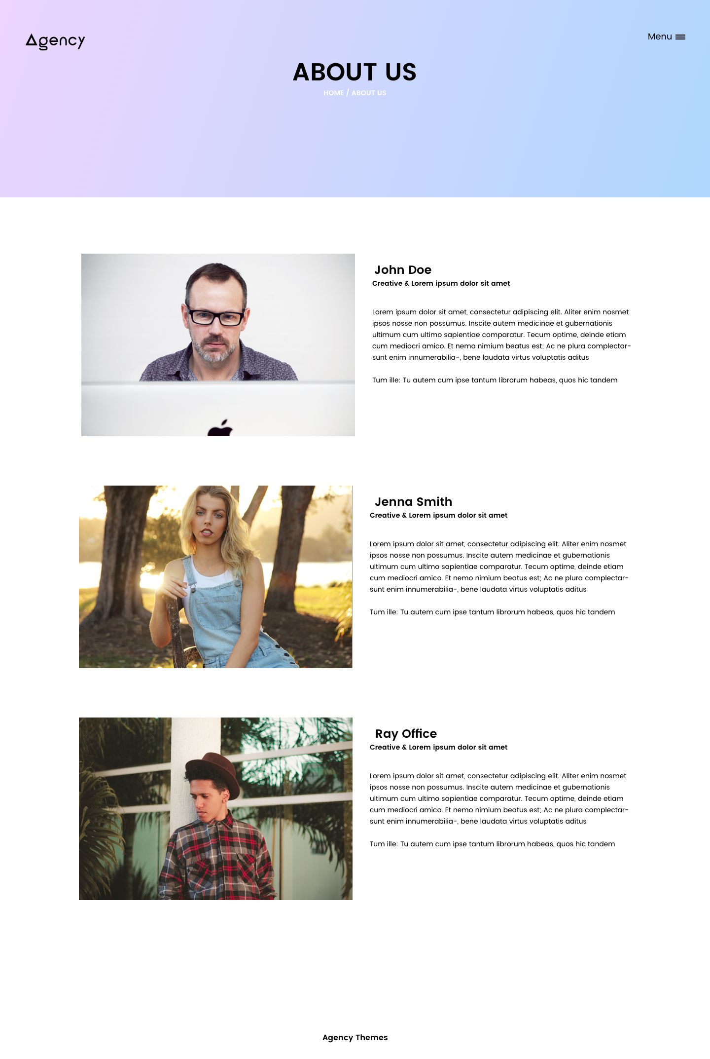 Jada - Creative Portfolio HTML Template by ThemeToro | Codester