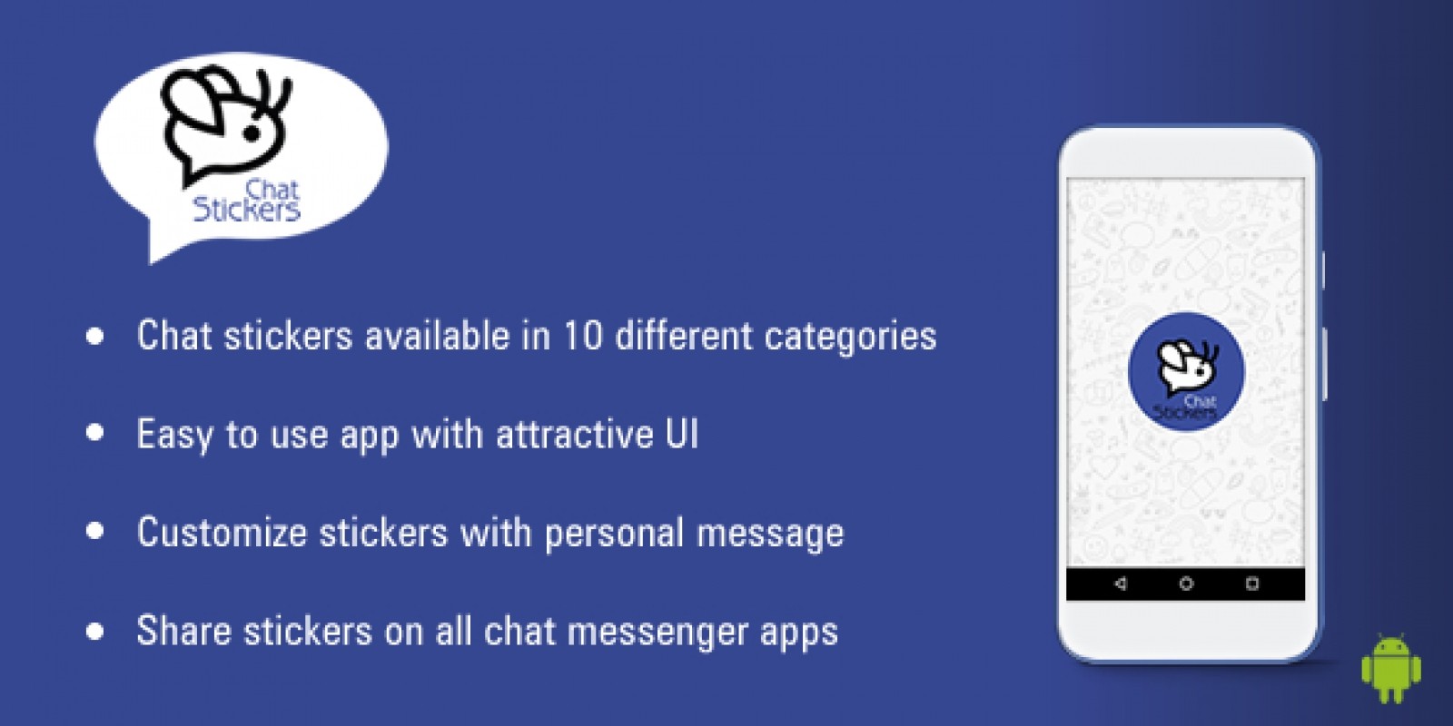 Photo Chat Sticker - Android Source Code by V2Ideas | Codester