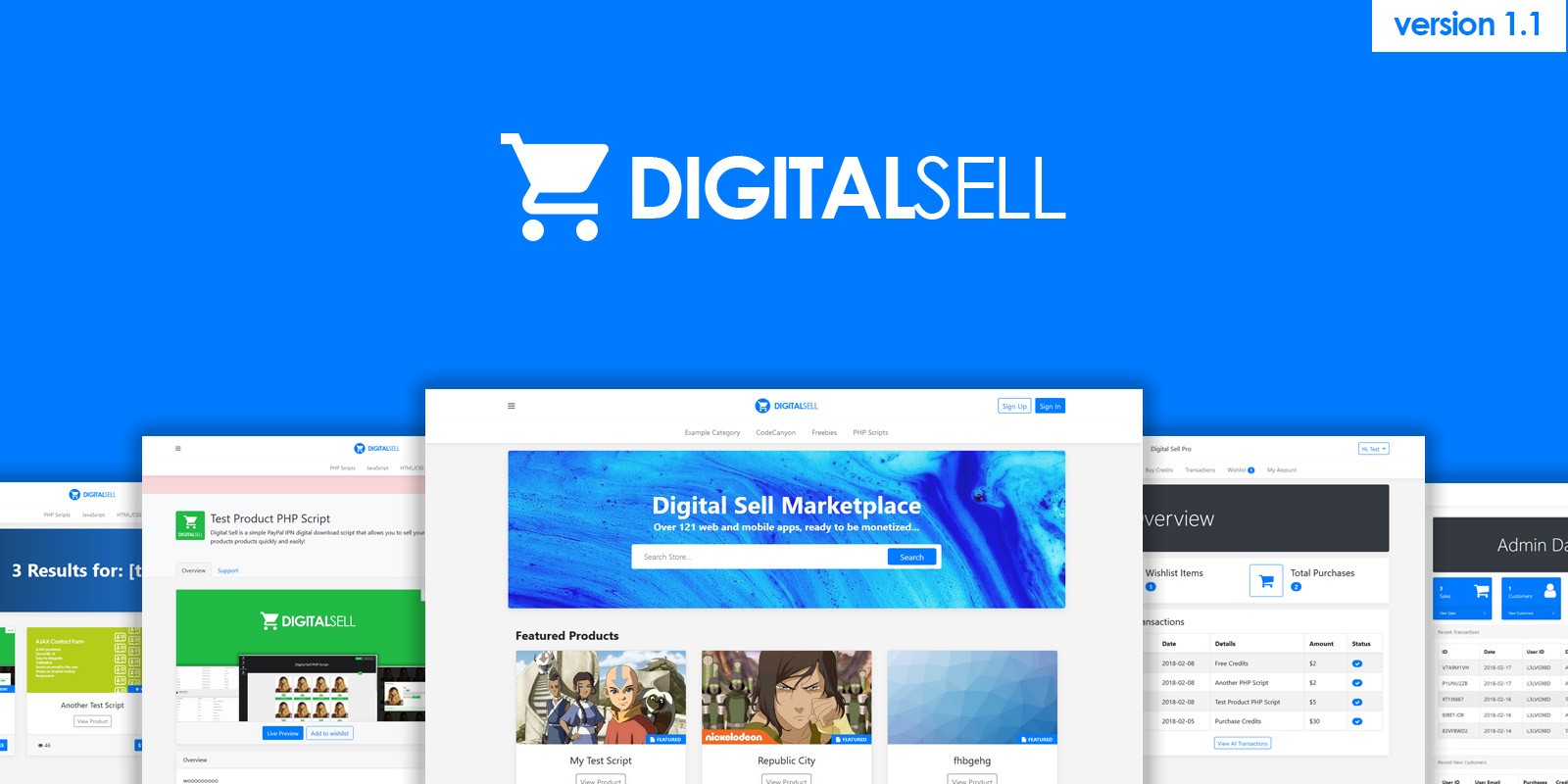 Digital Sell Marketplace PHP Script by ChewiScripts | Codester
