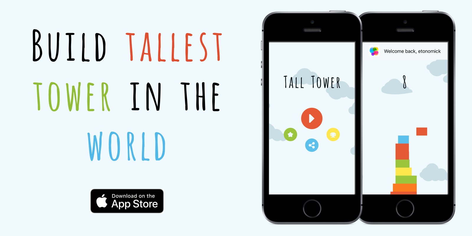 Tall Tower - iOS Game Source Code by Etonomick | Codester Tall Tower - iOS Game Source Code by Etonomick | Codester