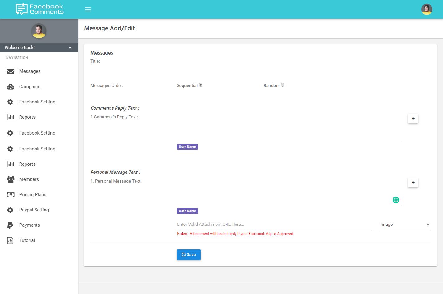Facebook Comments Multi User Autoposter Php Script By Ranksol Codester 8446