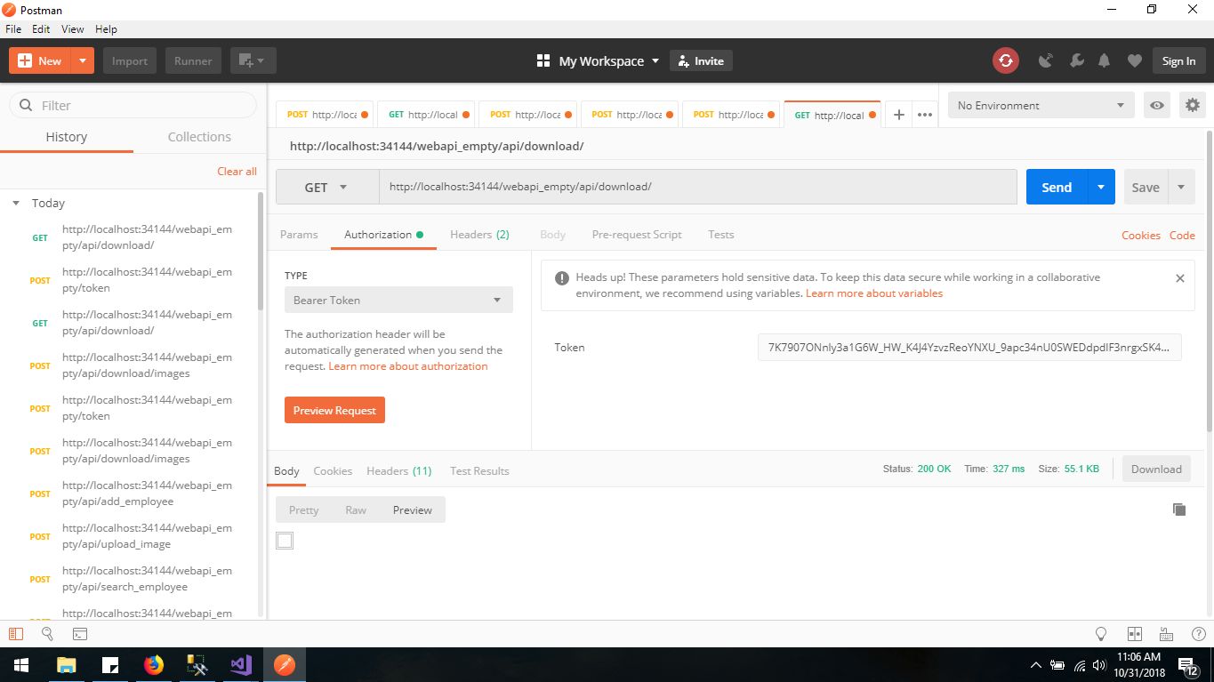 Restful Web Api With Oauth2 Token Bearer Aspnet By Hiba99 Codester