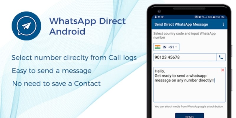 WhatsApp Direct - Android App Source Code by IBLInfotech | Codester