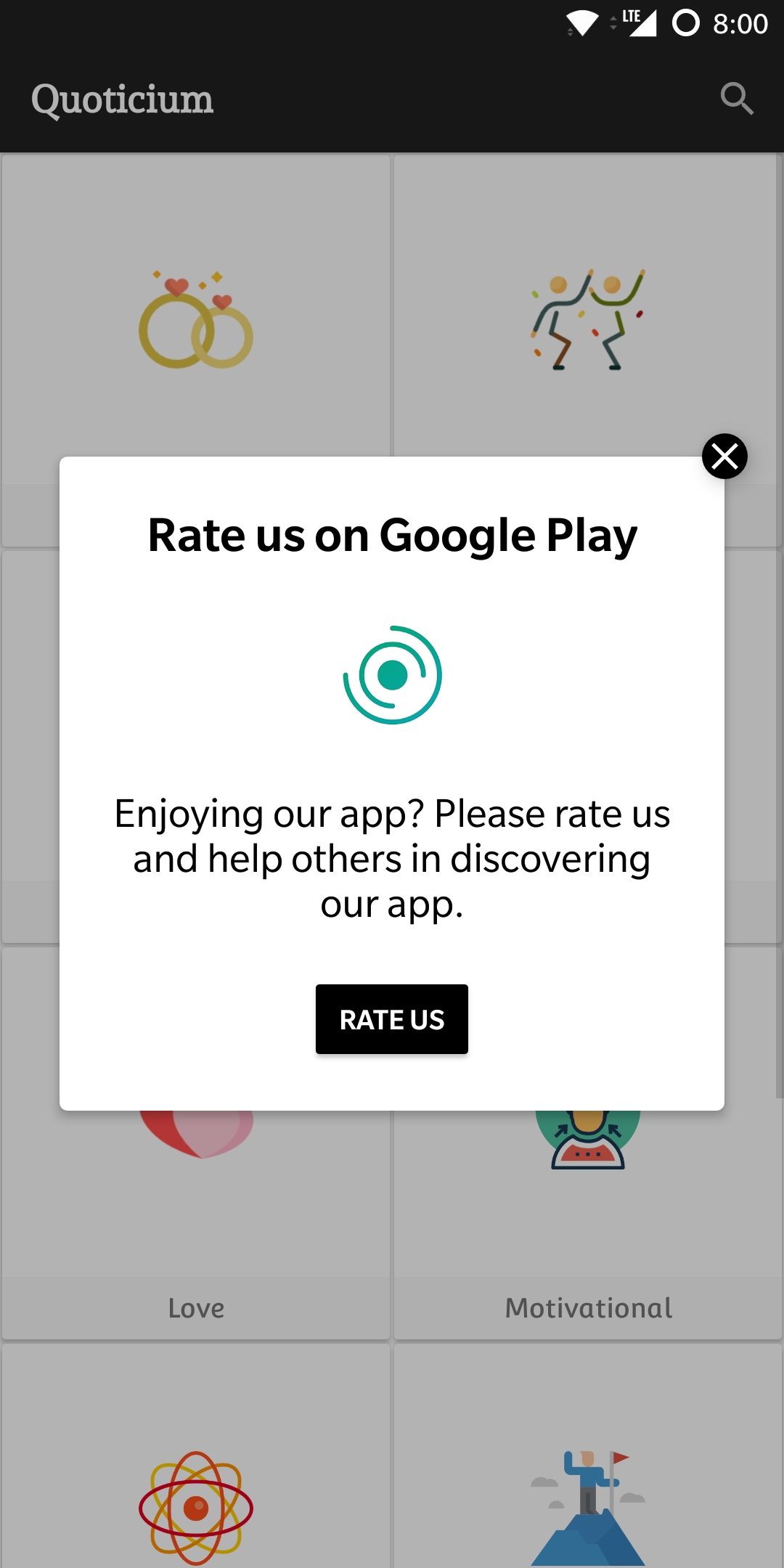 Quoticium Android Source Code By Aculix Codester
