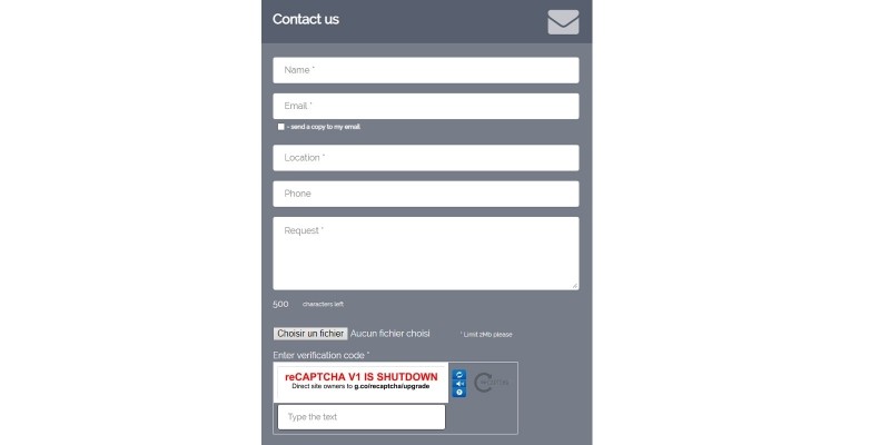 Script PHP Contact Form by Numsite | Codester