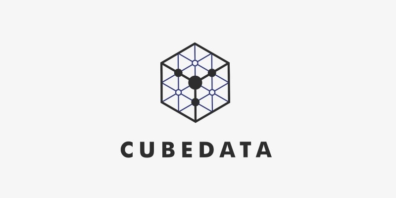 Cube Data Logo Template by Enovatic | Codester