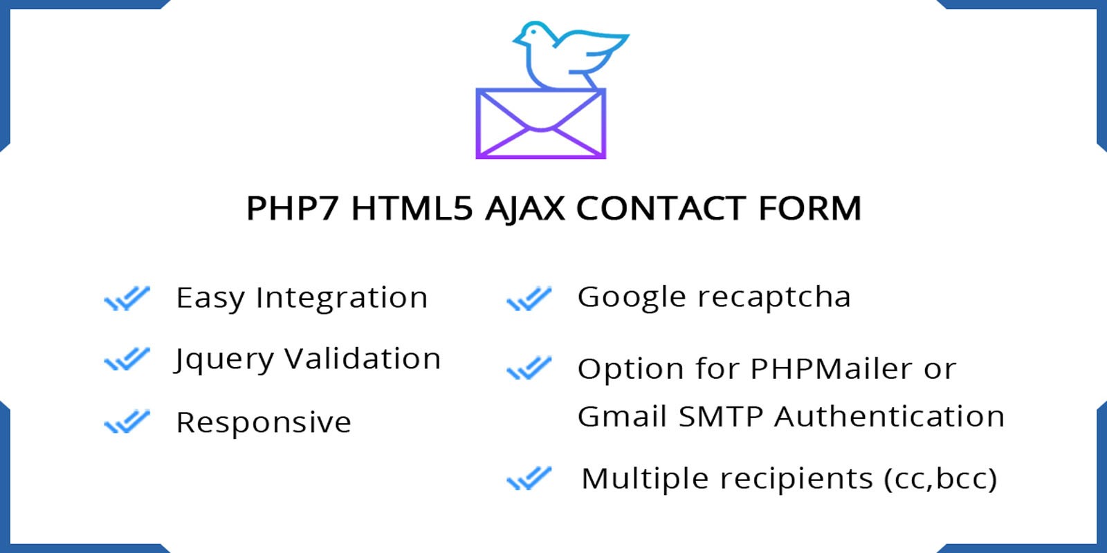 PHP7 HTML5 Ajax Contact Form by Webscybernetics | Codester