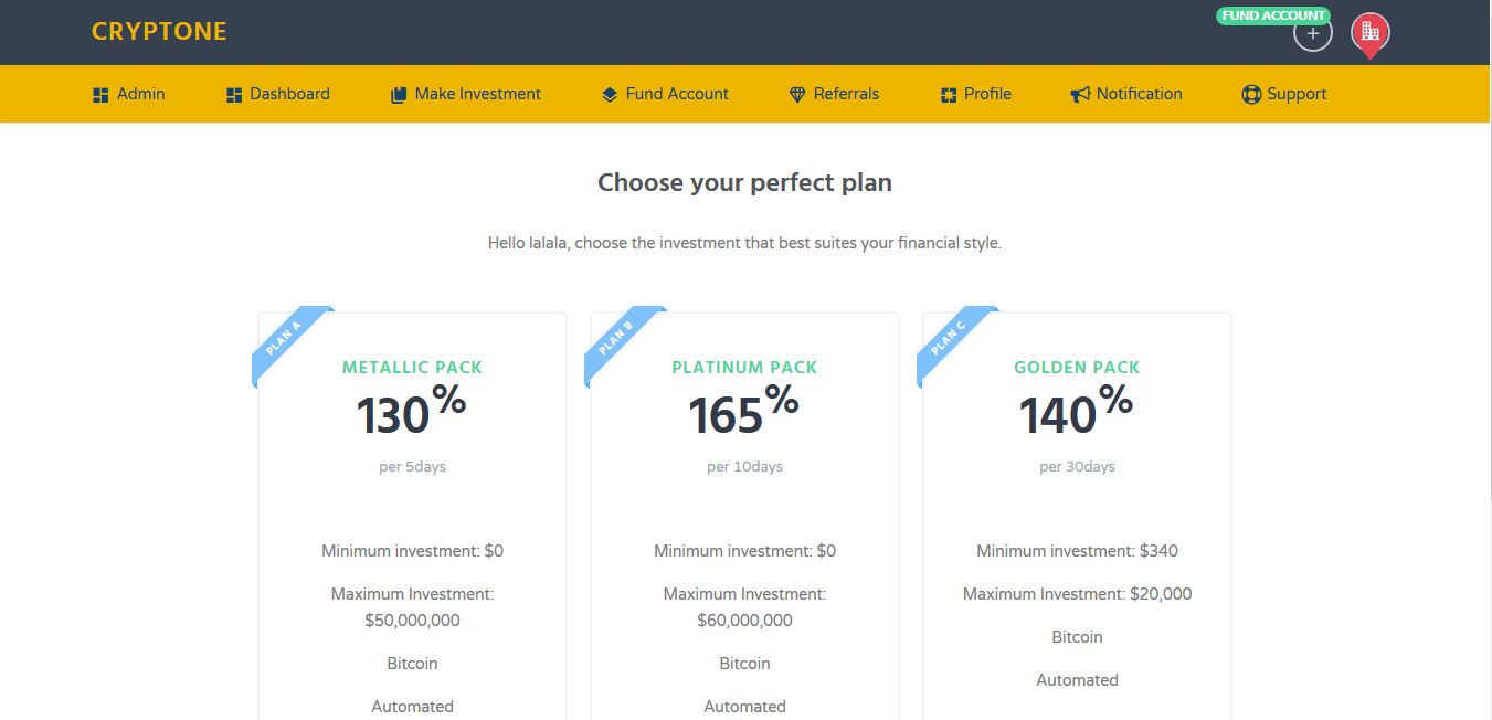 Cryptone PHP Script by Energieman | Codester