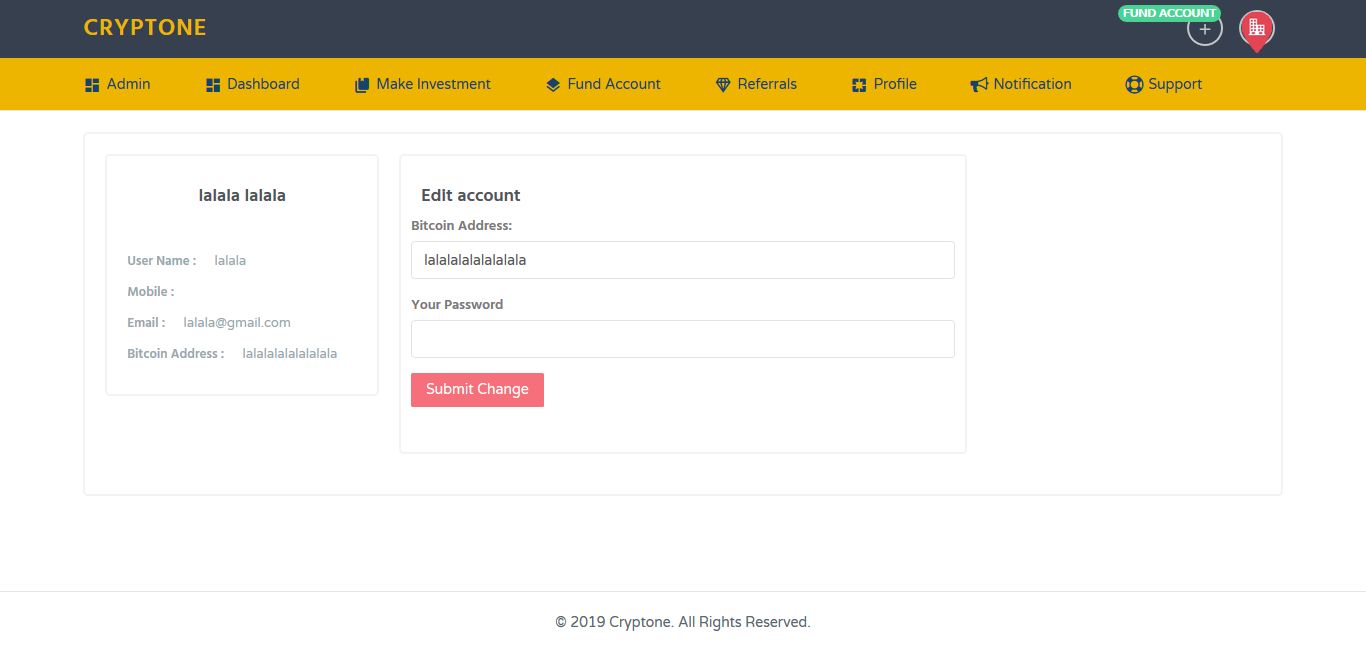 Cryptone PHP Script by Energieman | Codester