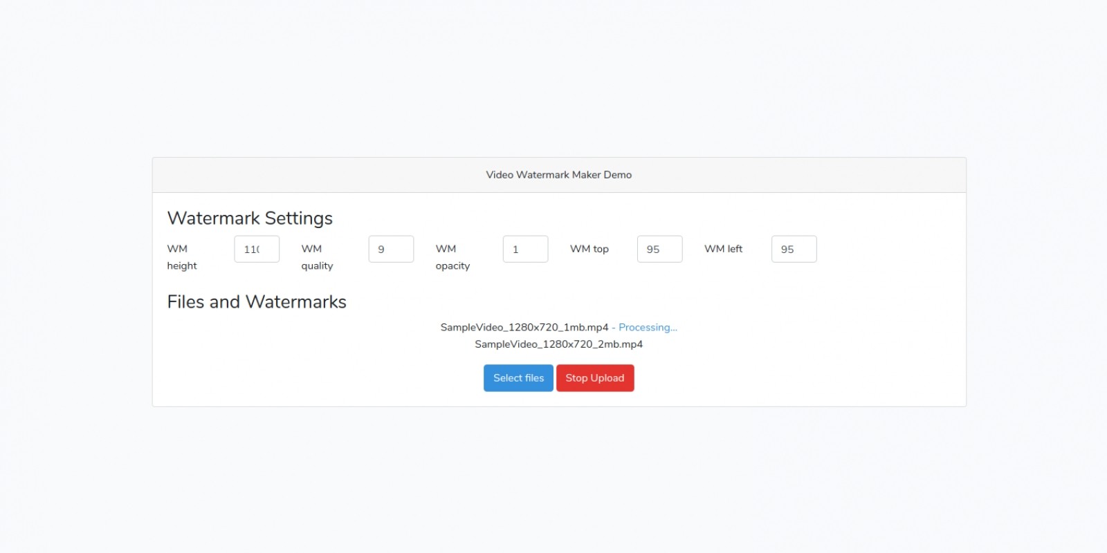 Video Watermark Marker Php Video Watermark By Nickhuynh Codester 