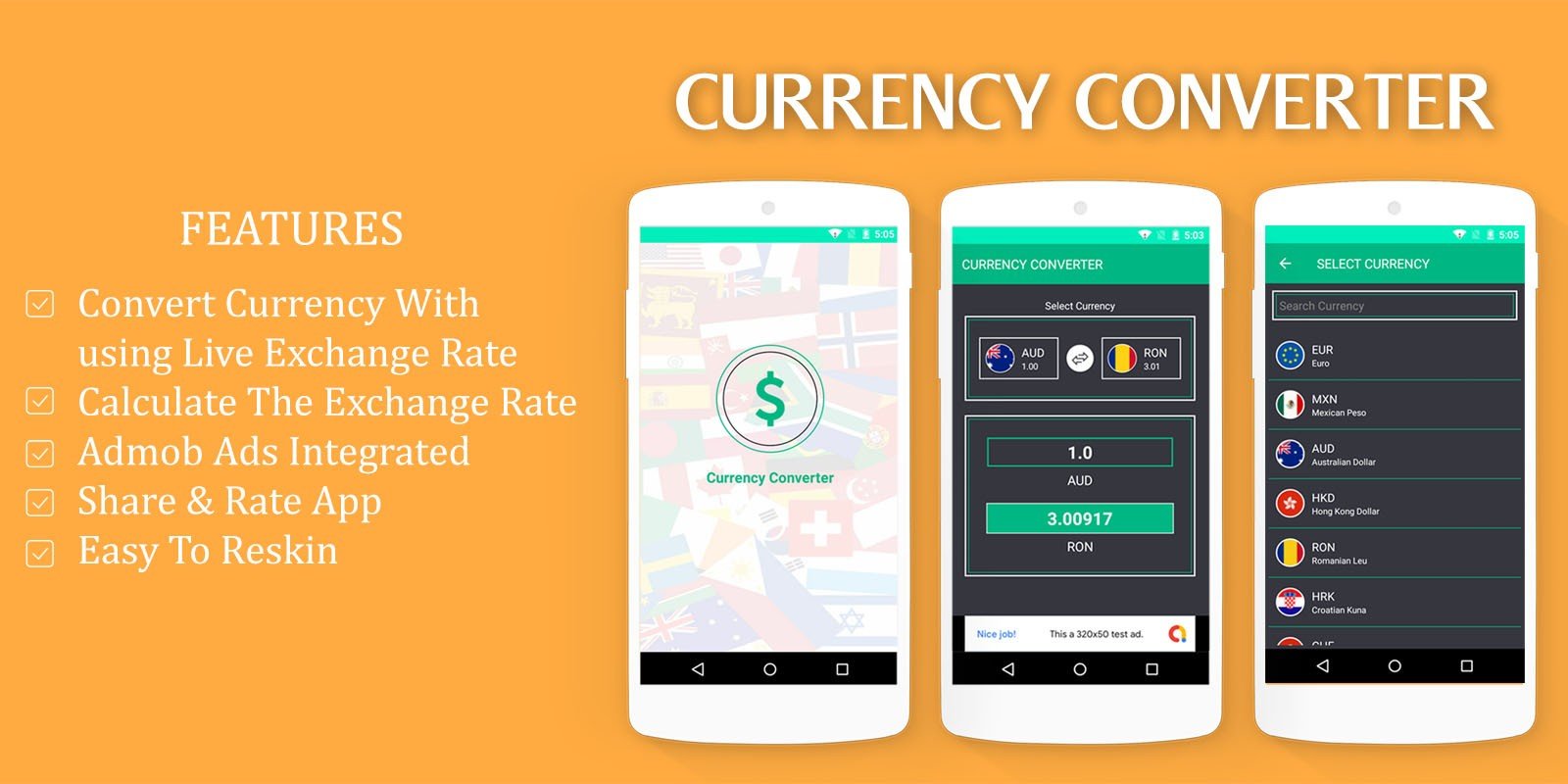 Currency Converter - Android App Source Code by AndroWeen | Codester Currency Converter - Android App Source Code by AndroWeen | Codester