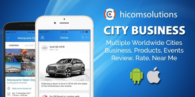 City Business Information Android App Source Code by Hicomsolutions ...