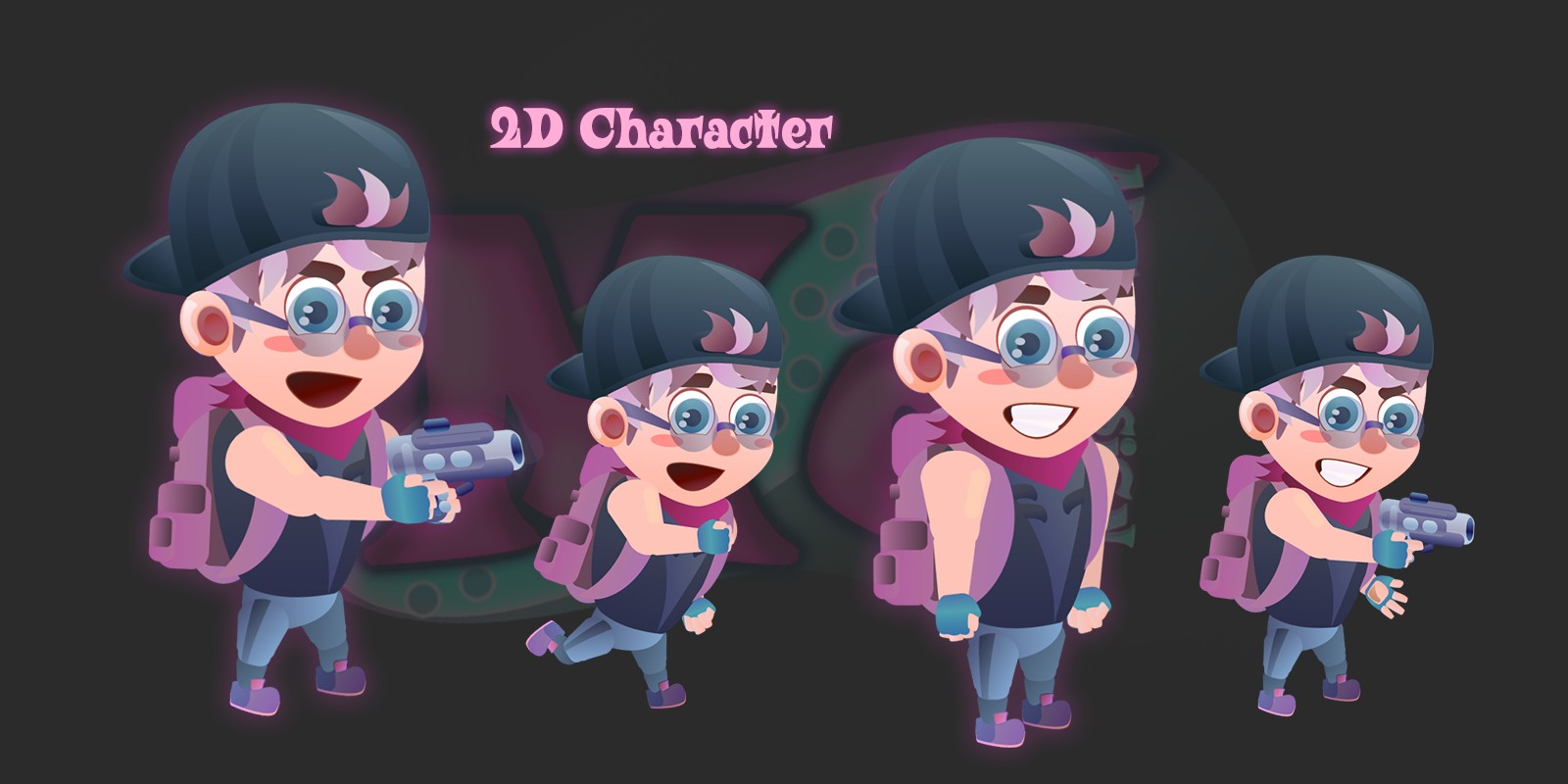 2D Game Character 5 by MarwaMJ | Codester
