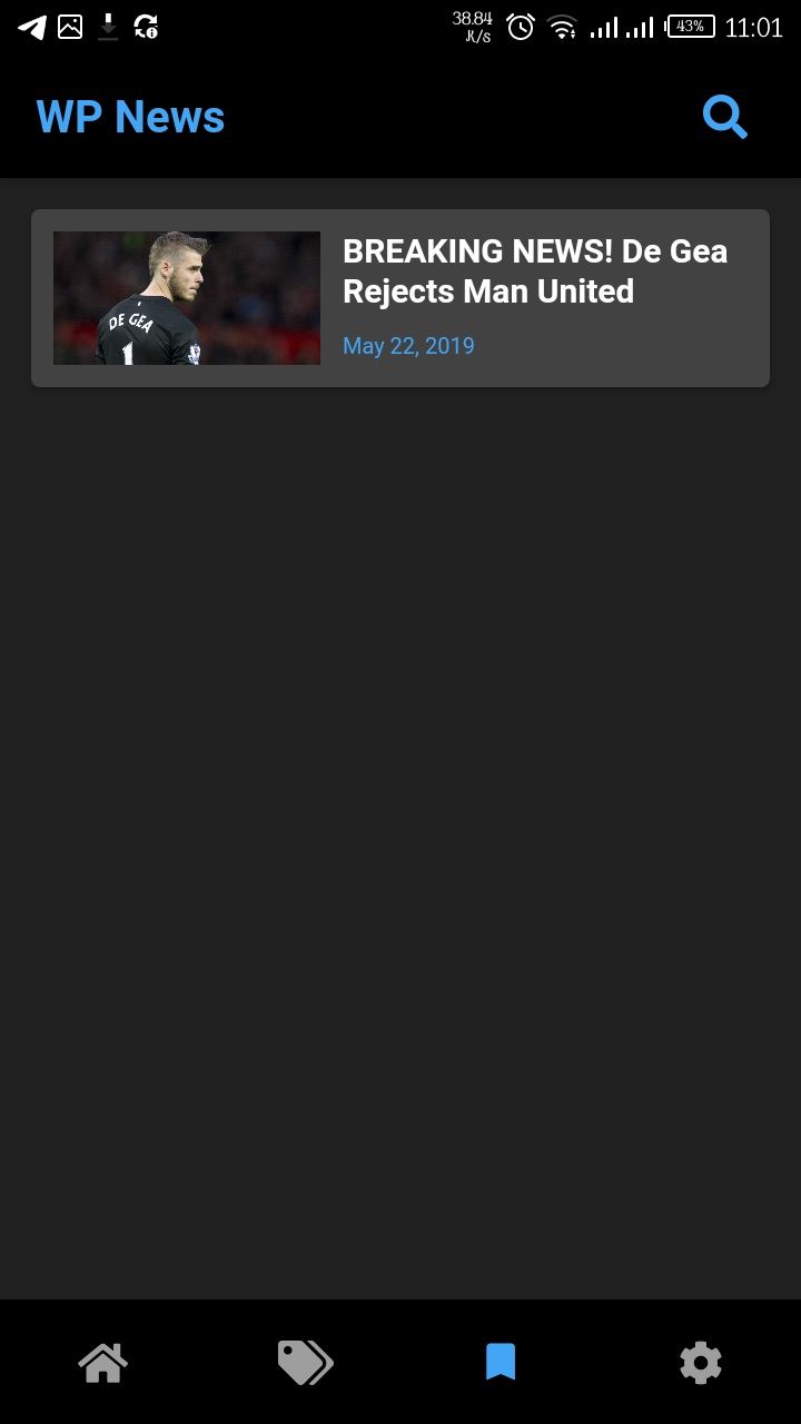 Flutter Wp News App Android And Ios Source Code By Jideguru Codester