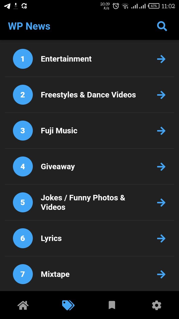 Flutter Wp News App Android And Ios Source Code By Jideguru Codester