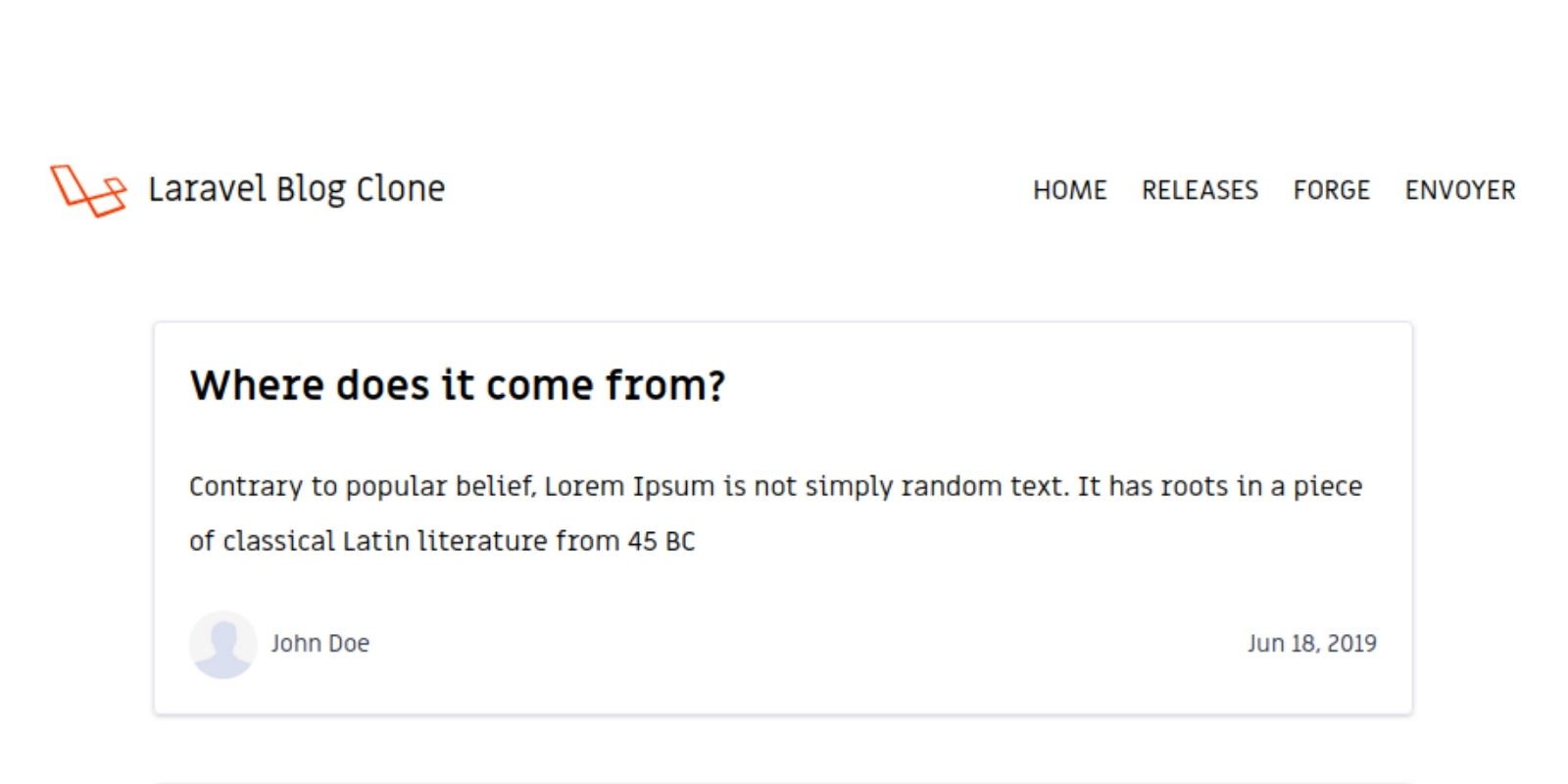 Laravel Blog Clone Script by Clovonscripts | Codester