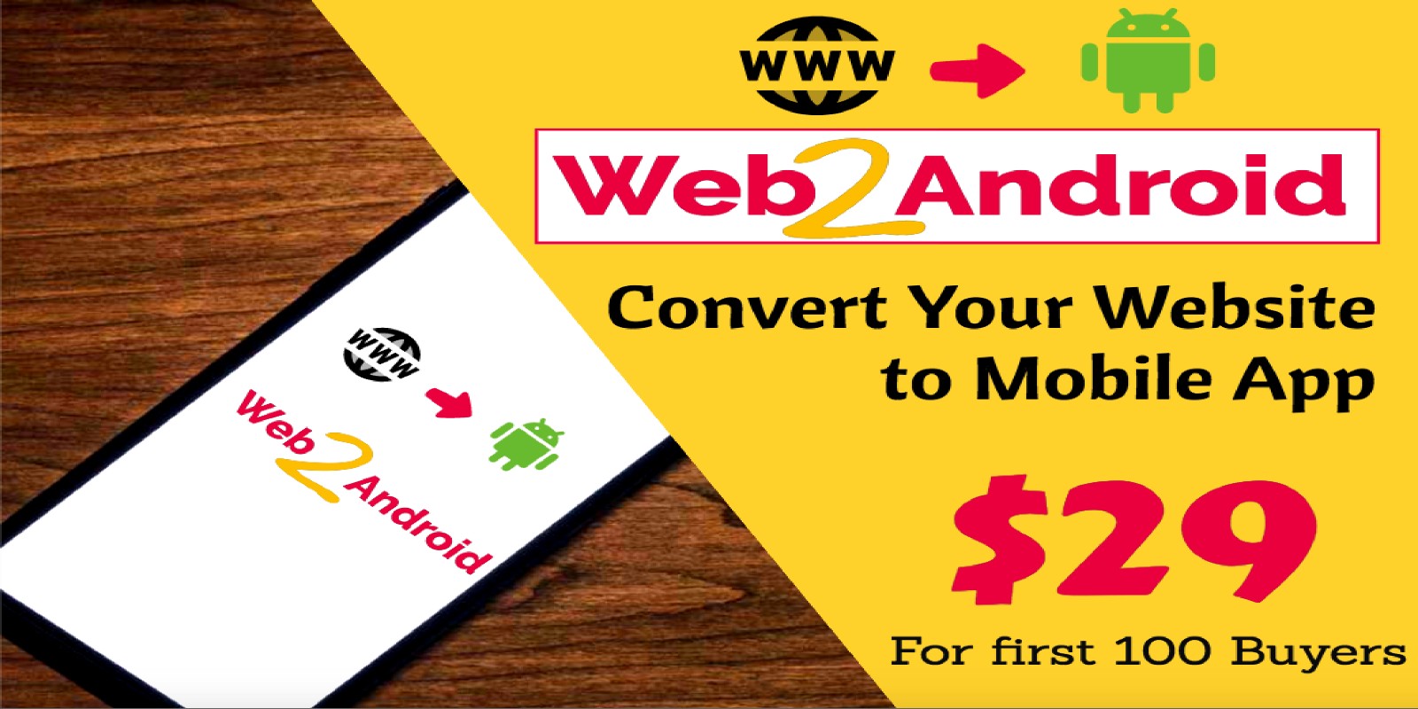 Web2Android - Convert Your Website To Mobile App by Rackons2015 | Codester