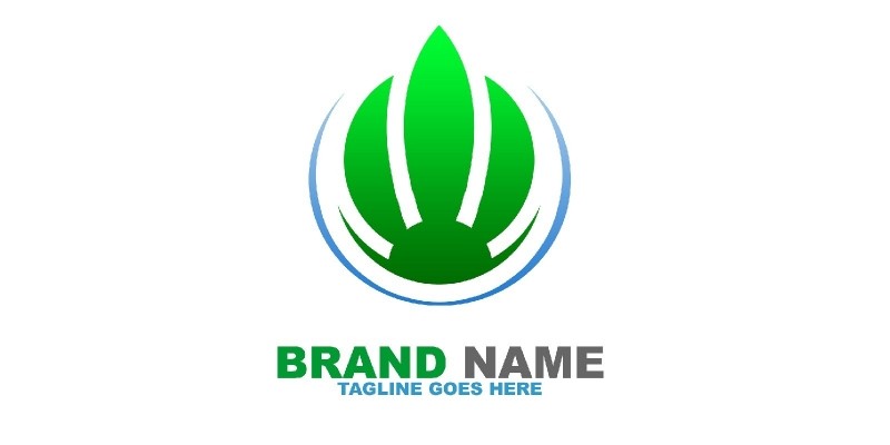 Green Fire Logo Template by GreenLight | Codester