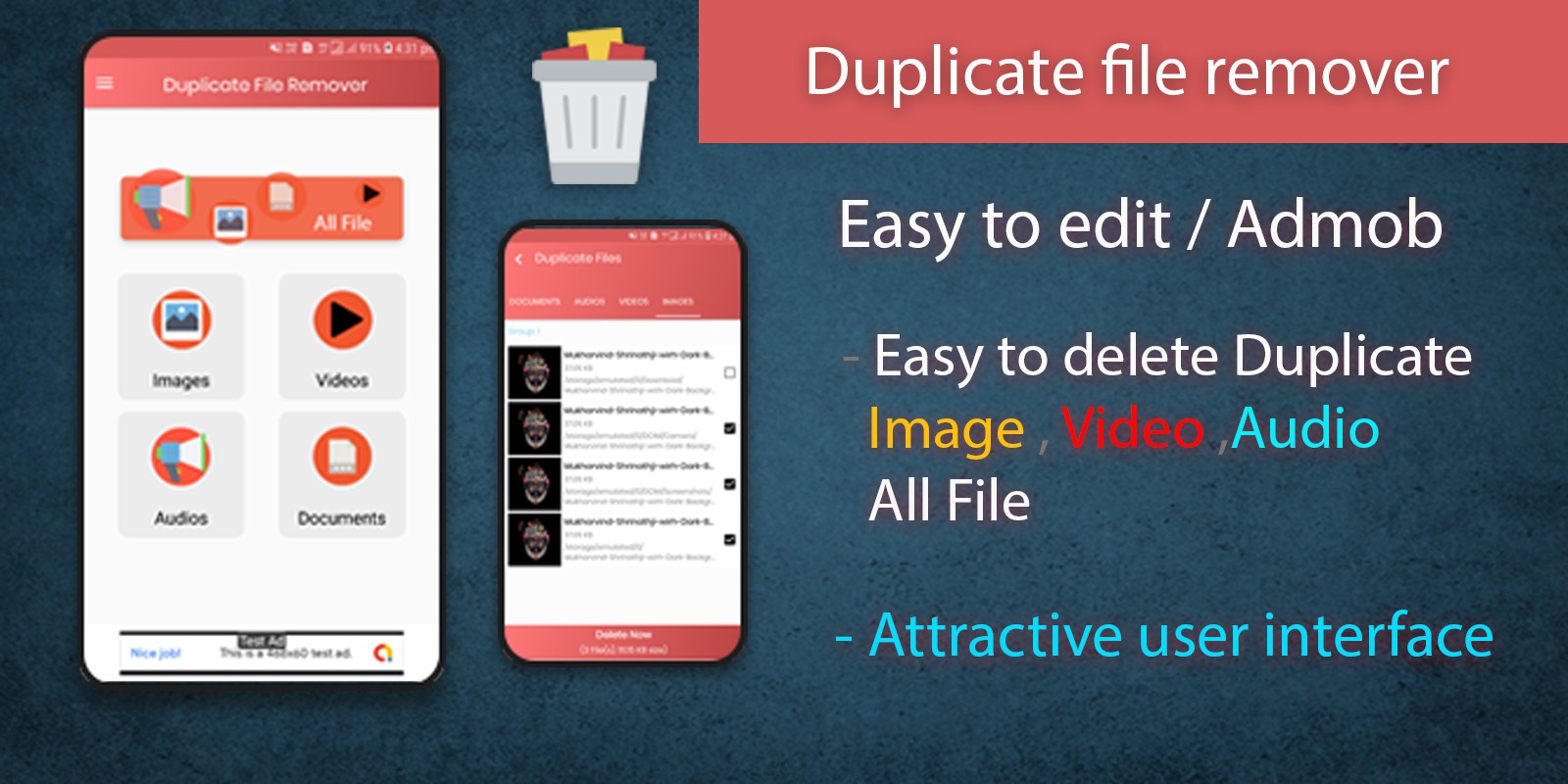 Duplicate File Remover - Android Project by Anilpatel11 | Codester