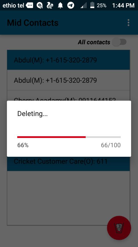 M Contacts Android Source Code By Abetech Codester