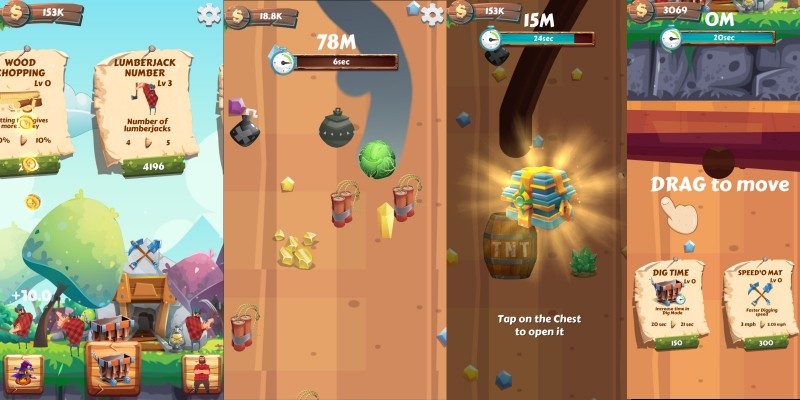 Chop And Mine Unity Game Source Code by FMGames | Codester Chop And Mine Unity Game Source Code by FMGames | Codester