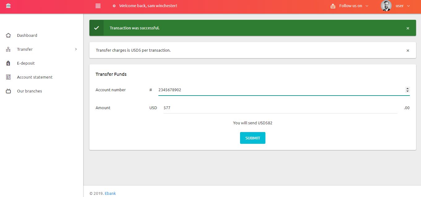 Ebank - Banking Script | Codester