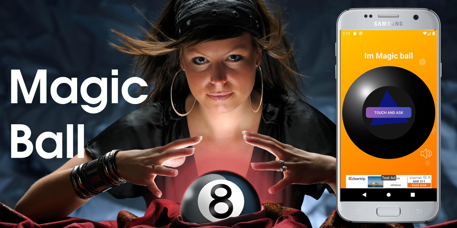 Magic 8 ball - Android Studio Template by Digitalcat | Codester