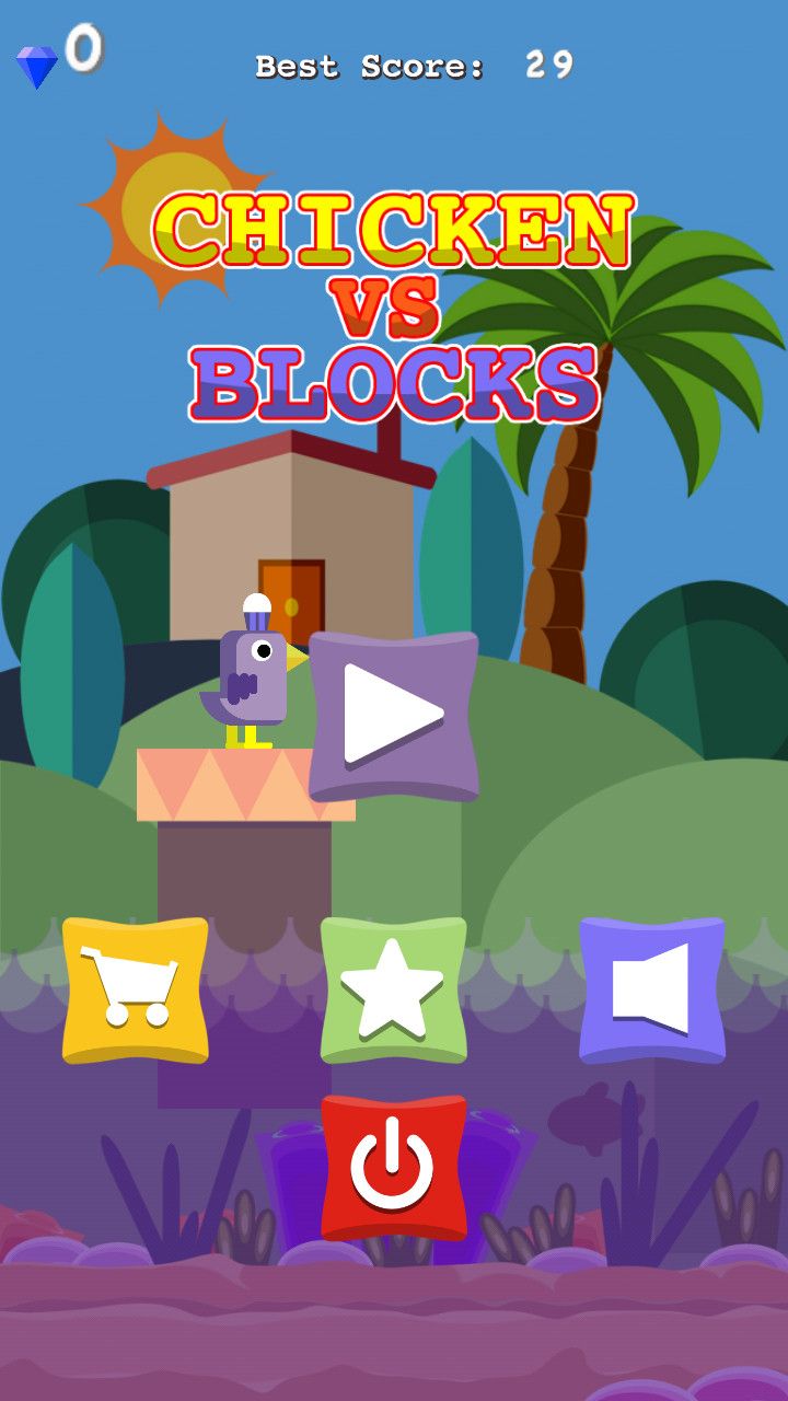 Chicken vs Blocks - Android Studio by Luiscoding | Codester