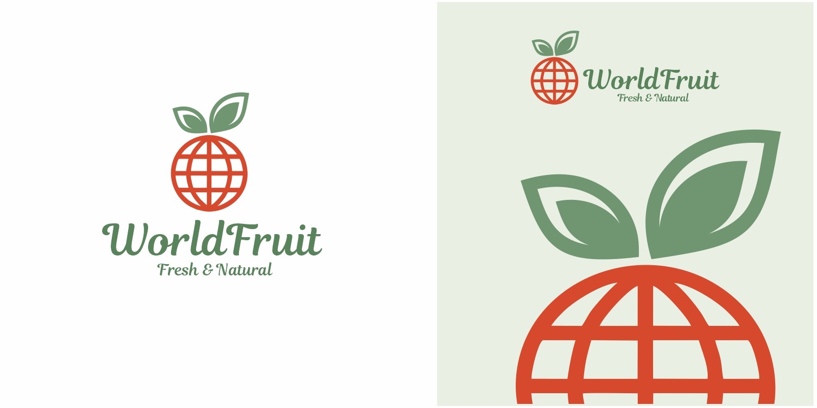 World Fruit Logo | Codester