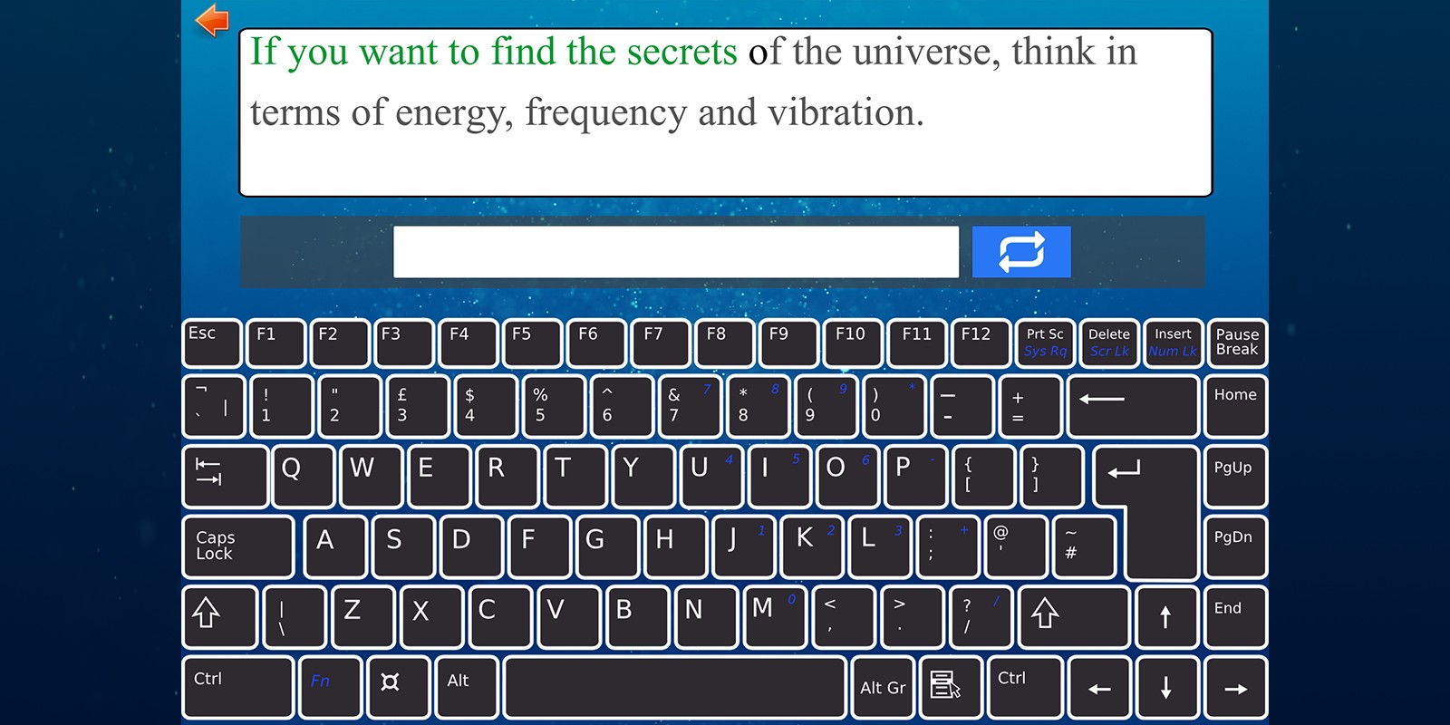 Typing Test - Unity Source Code by NeonSpaceFighter | Codester