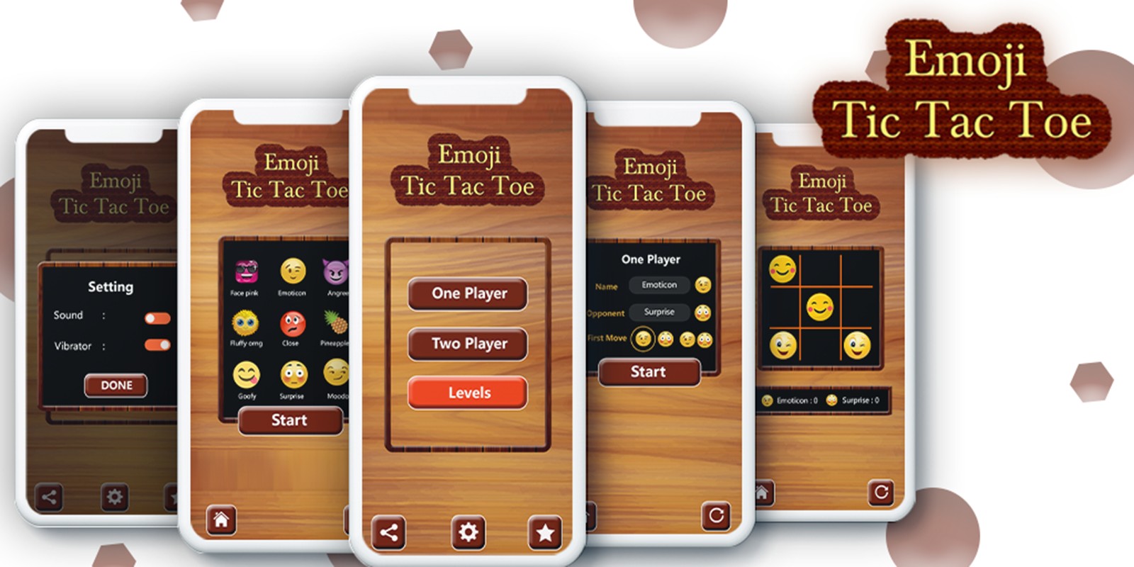 Tic Tac Toe For Emoji - Android Game Source Code by LotusStudioApps ...