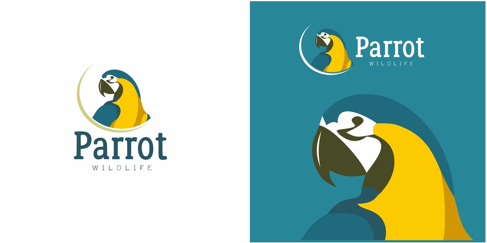 Parrot Logo by MaraDesign | Codester