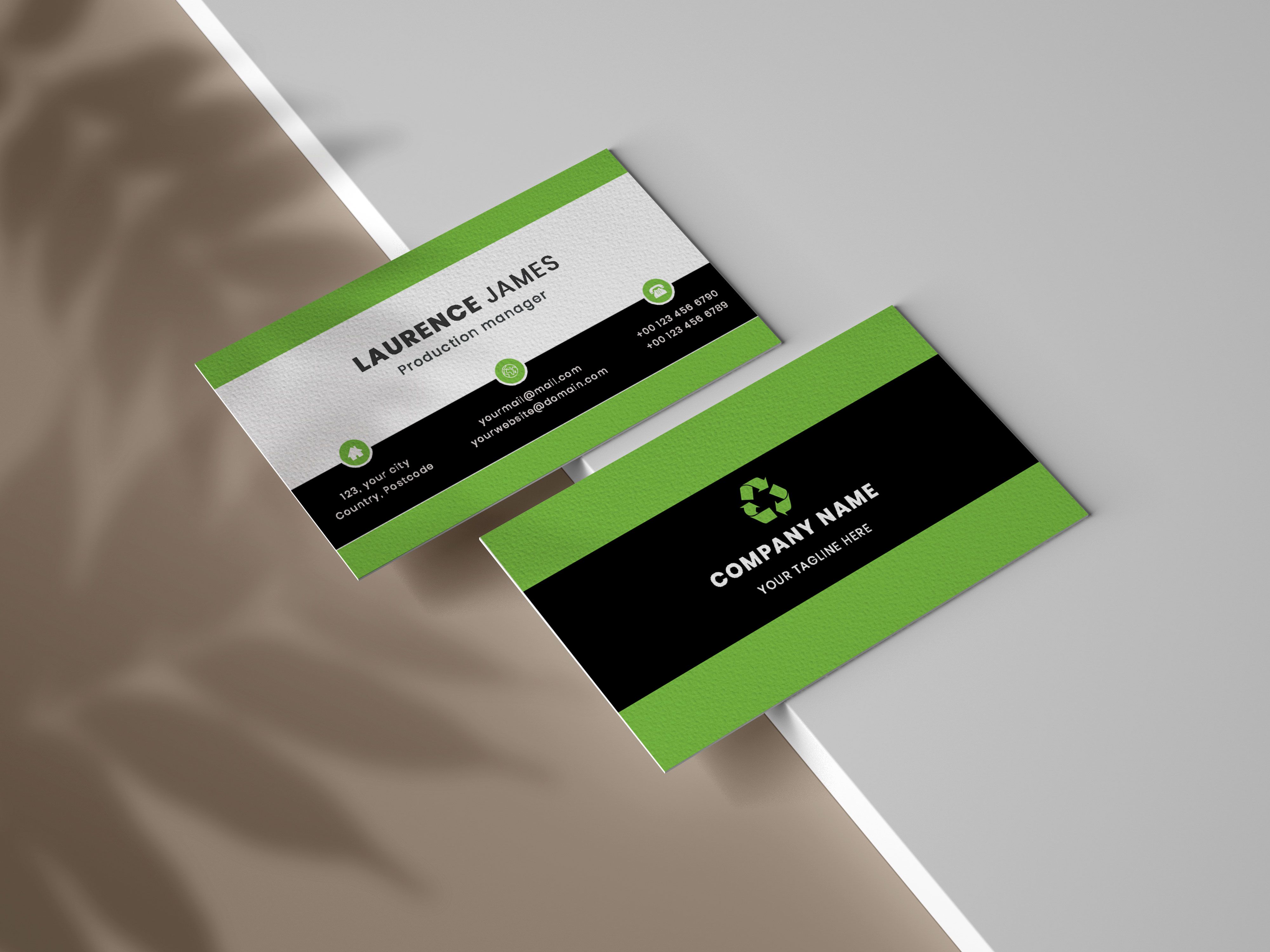 Flutter Card Template