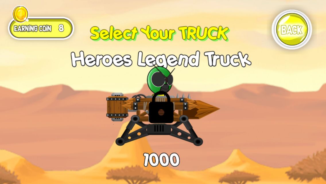 Monster Truck 64 bit - Buildbox Template by UVO | Codester