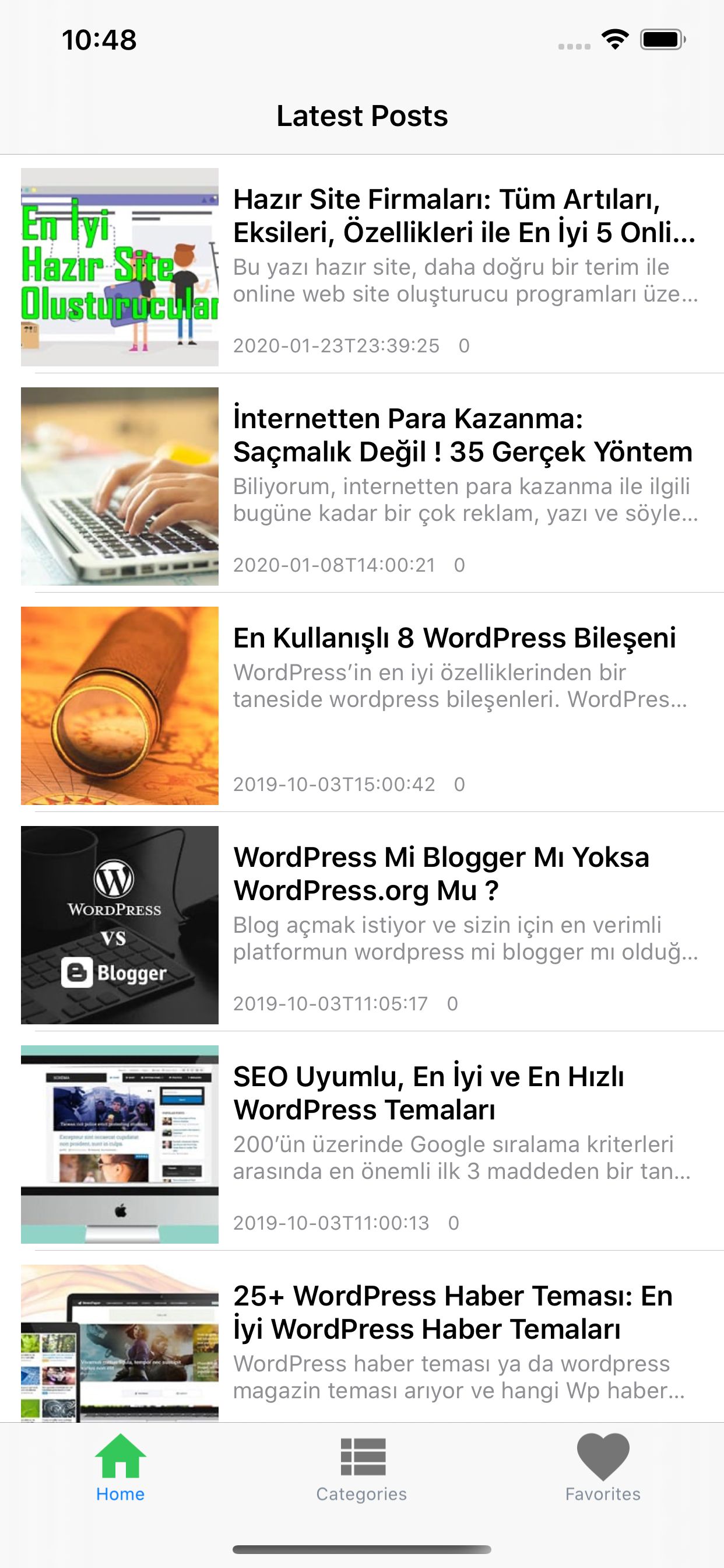 Wordpressapp Wordpress Ios App Source Code By Birkanlabs Codester